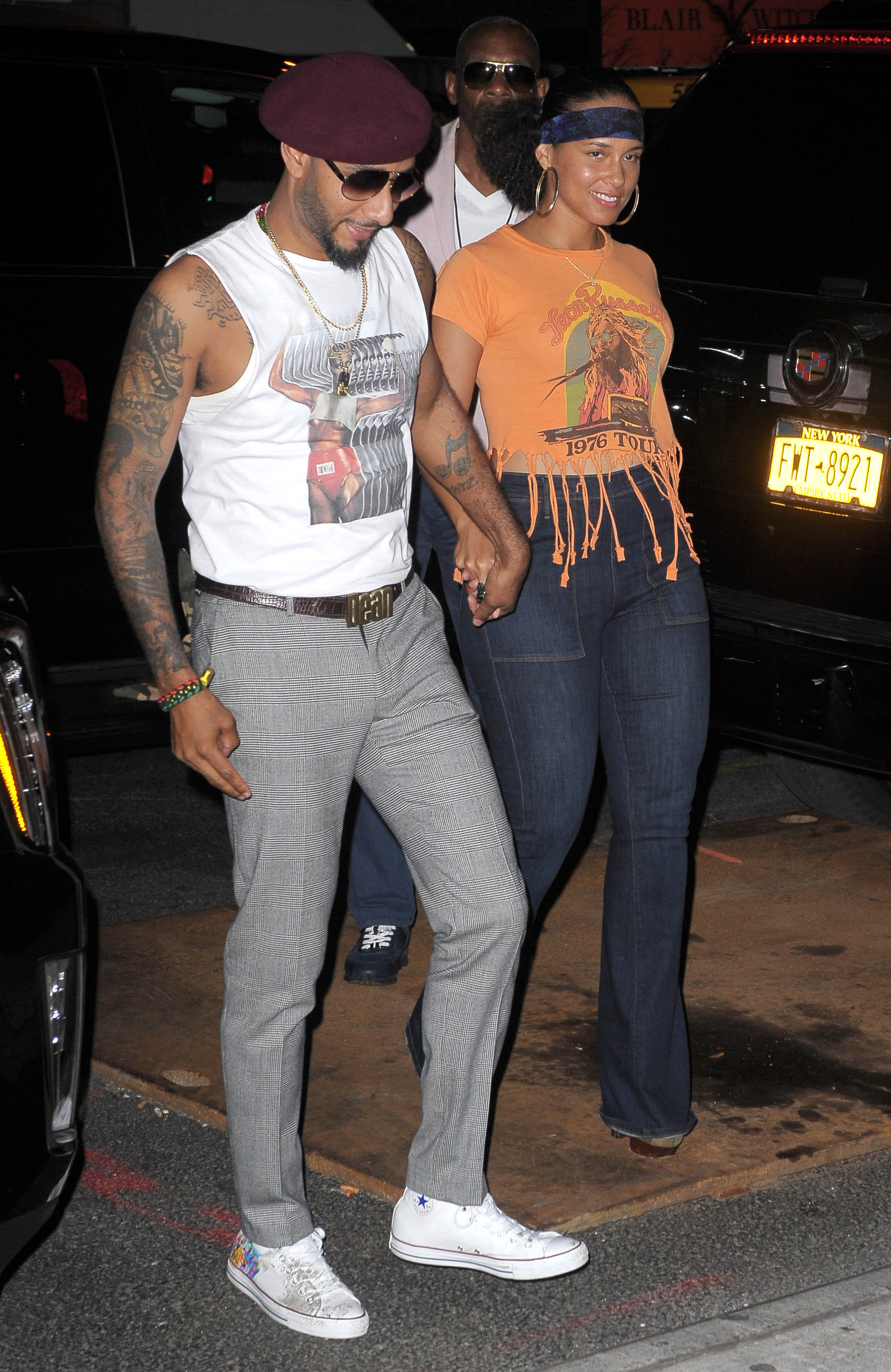 Alicia Keys et Swizz Beatz - En images : Beyoncé fête ses 35 ans façon ...